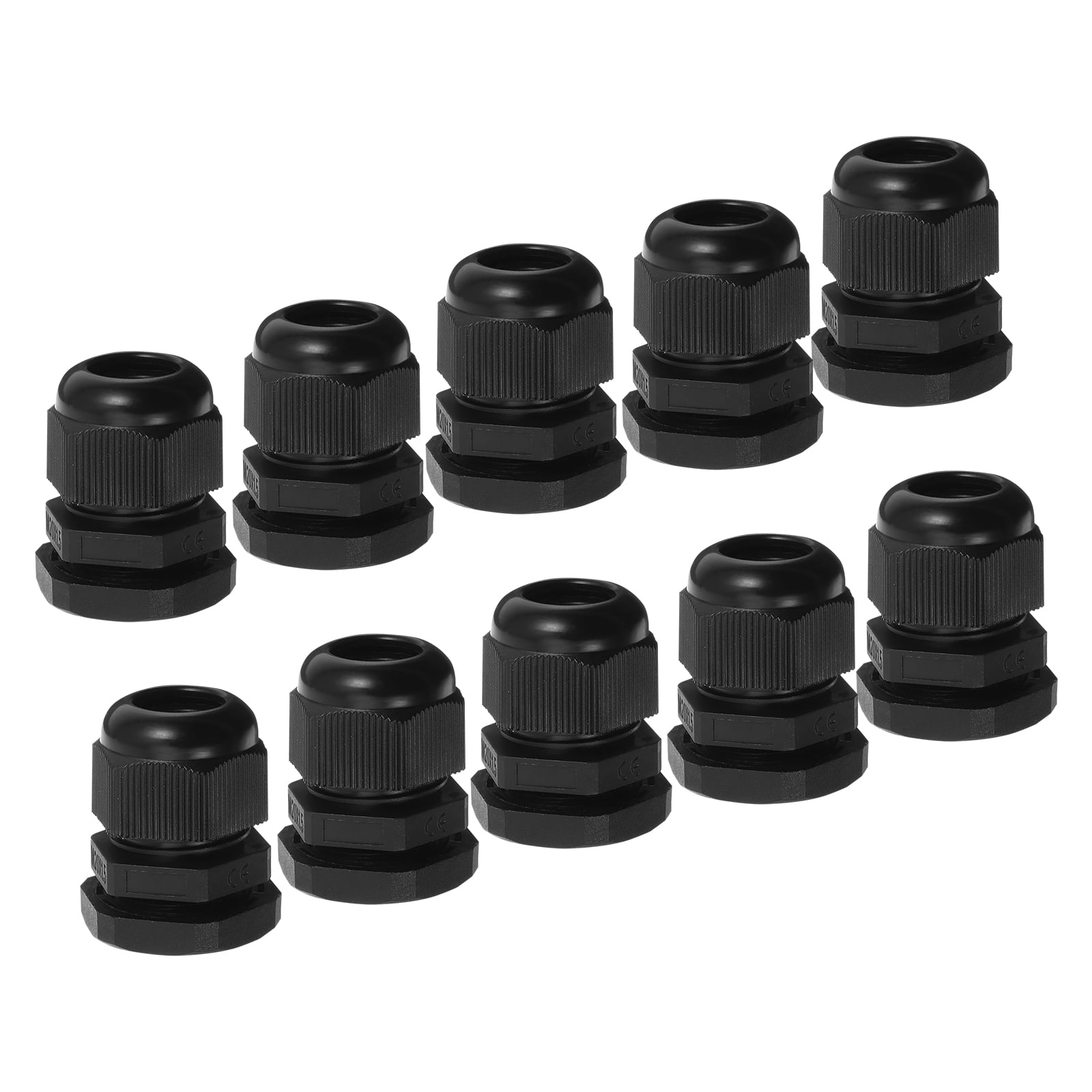 10pcs Nylon Cable Glands Waterproof Connectors for 6 to 12mm Cable ...