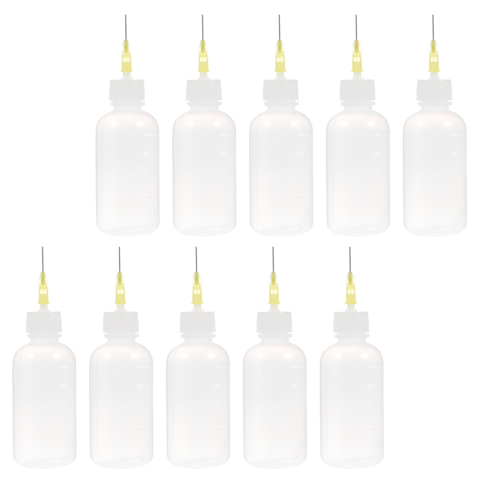 FRCOLOR 10 Pcs Dispensing Bottle Syrup Dispenser Dropper Bottles White ...