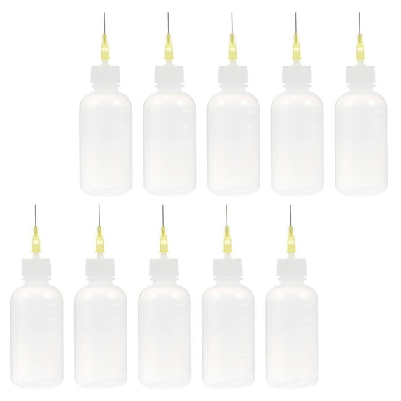 FRCOLOR 10 Pcs Dispensing Bottle Syrup Dispenser Dropper Bottles White ...