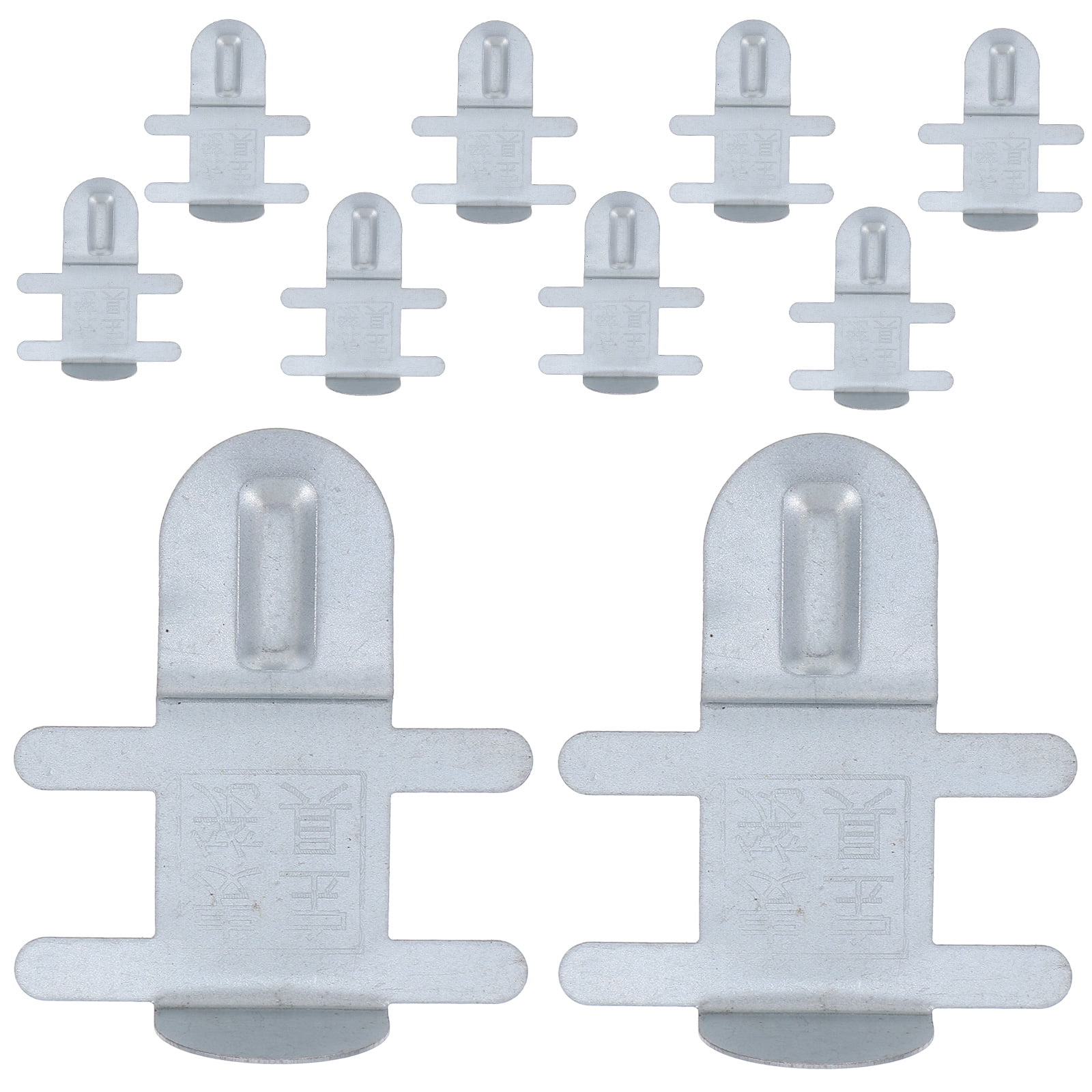 FRCOLOR 10 Pcs Dog Crate Locking Clips Chicken Wire Connectors Silver ...