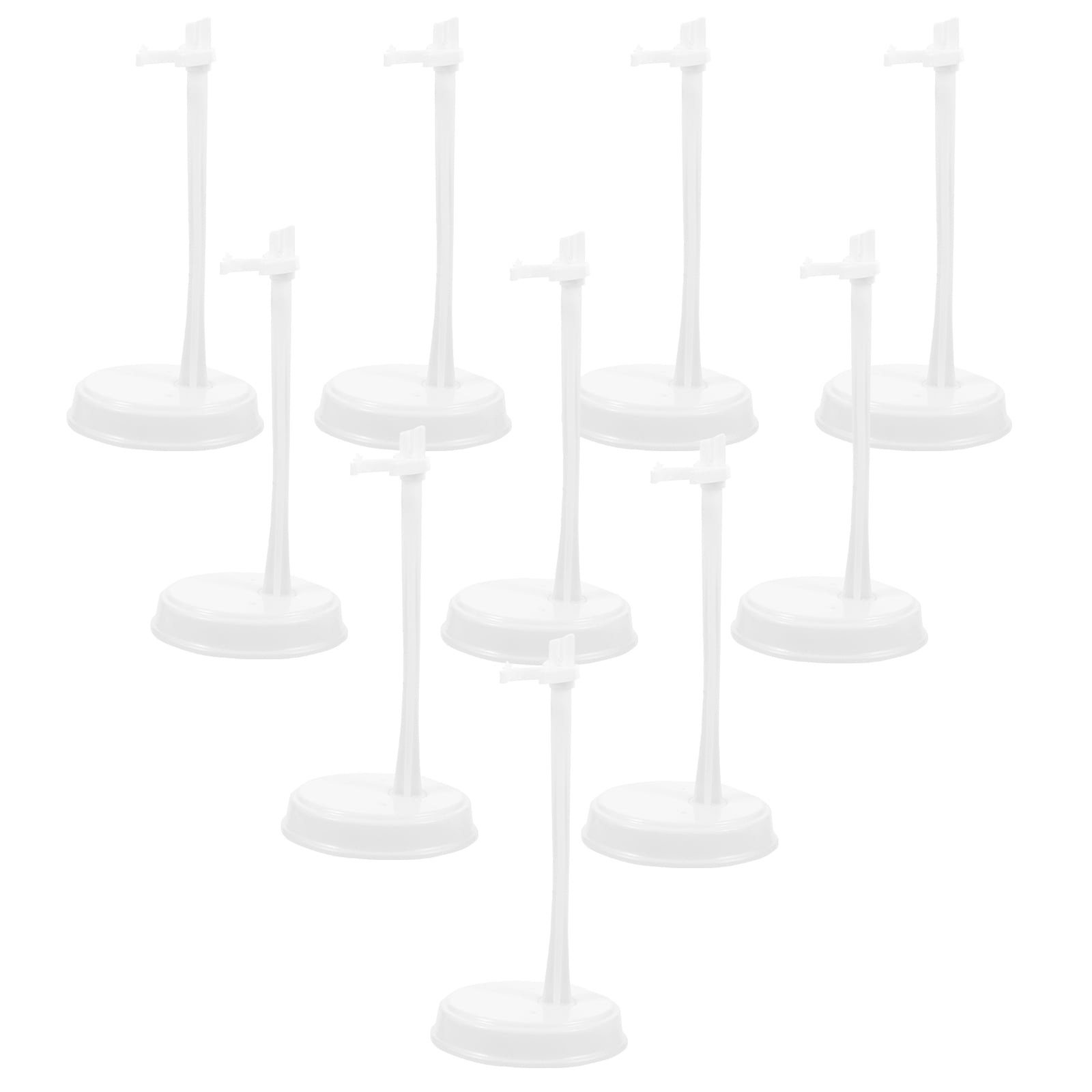 FRCOLOR 10 Pcs Doll Standing Action Figure Support Racks Baby Dolls ...