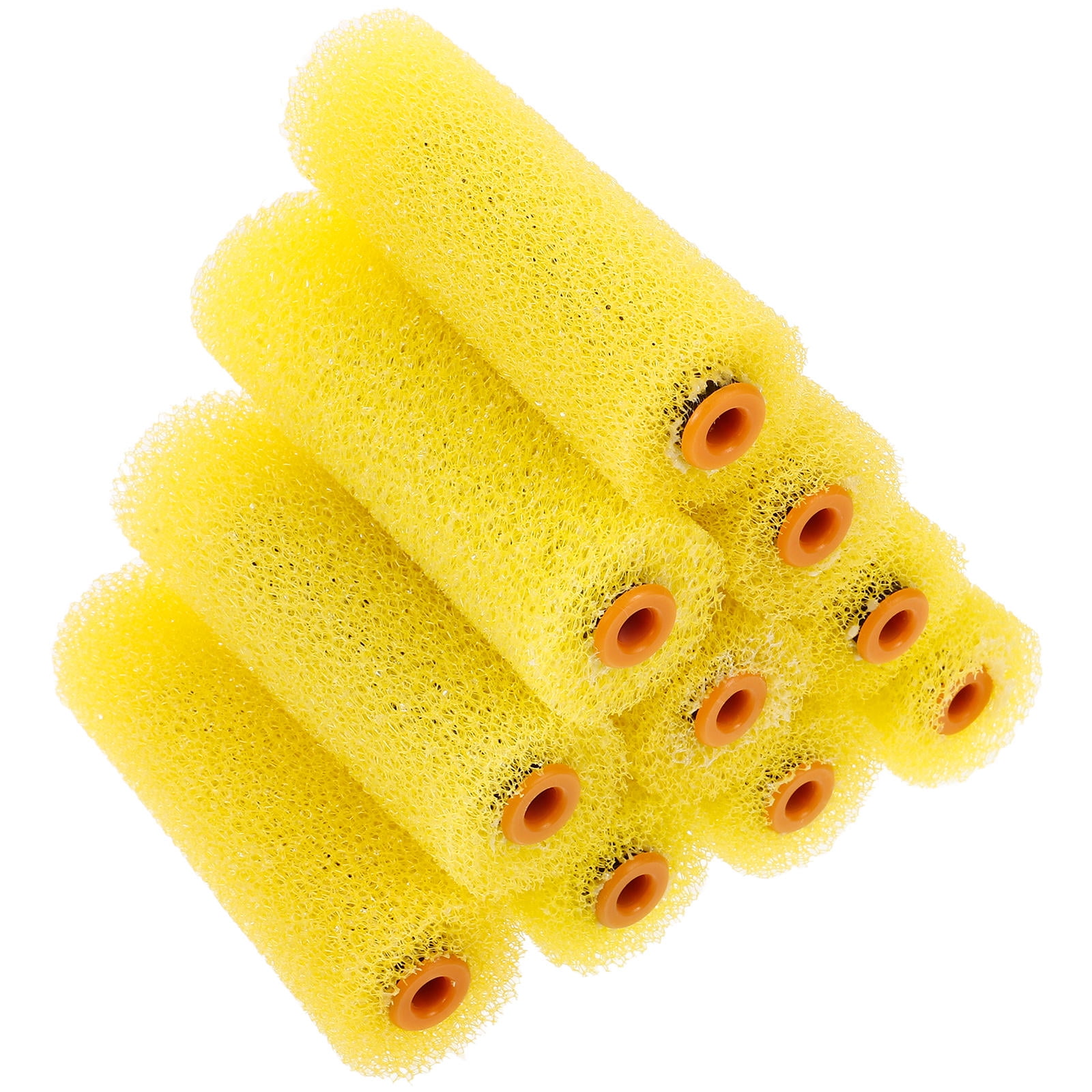 FRCOLOR 10 Pcs Exterior Foam Paint Rollers Embroidery Roller Brush 11 ...