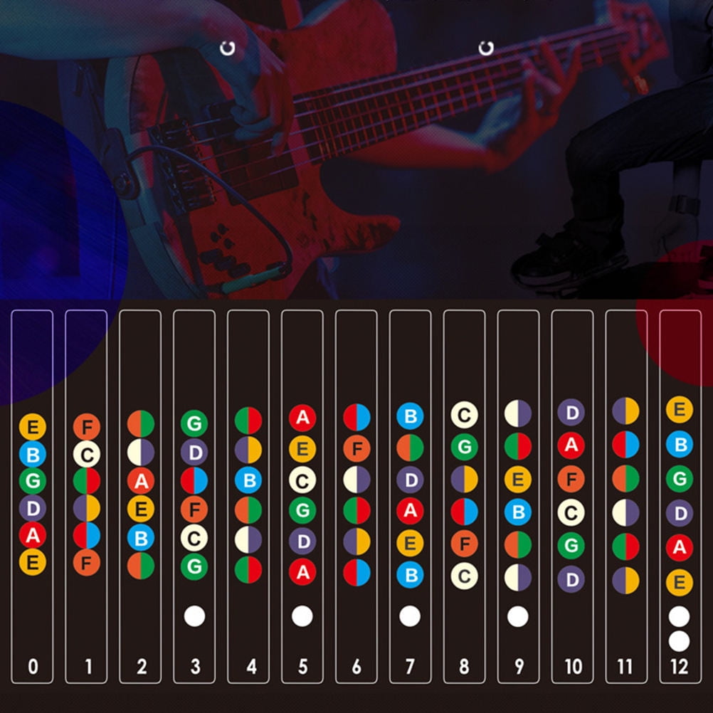 FRCOLOR 10 Pcs Guitar Sticker Accessories for Fretboard Stickers ...