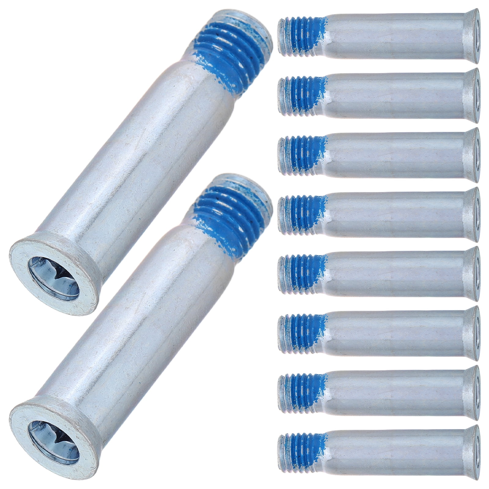 FRCOLOR 10 Pcs Ice Skate Spikes Fire Rod Starter Mechanical Track Grass ...