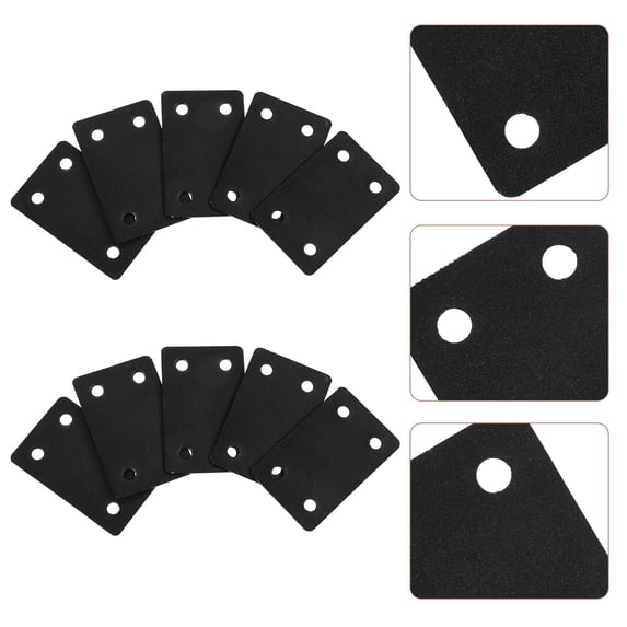 FRCOLOR 10 Pcs Stainless Steel Connectors Adjustable Angle Bracket ...