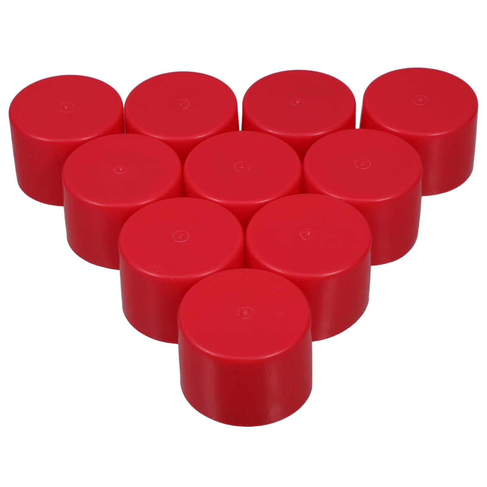 FRCOLOR 10 Pcs Steel Pipe Sleeve Plastic End Caps For Scaffolding Tube ...