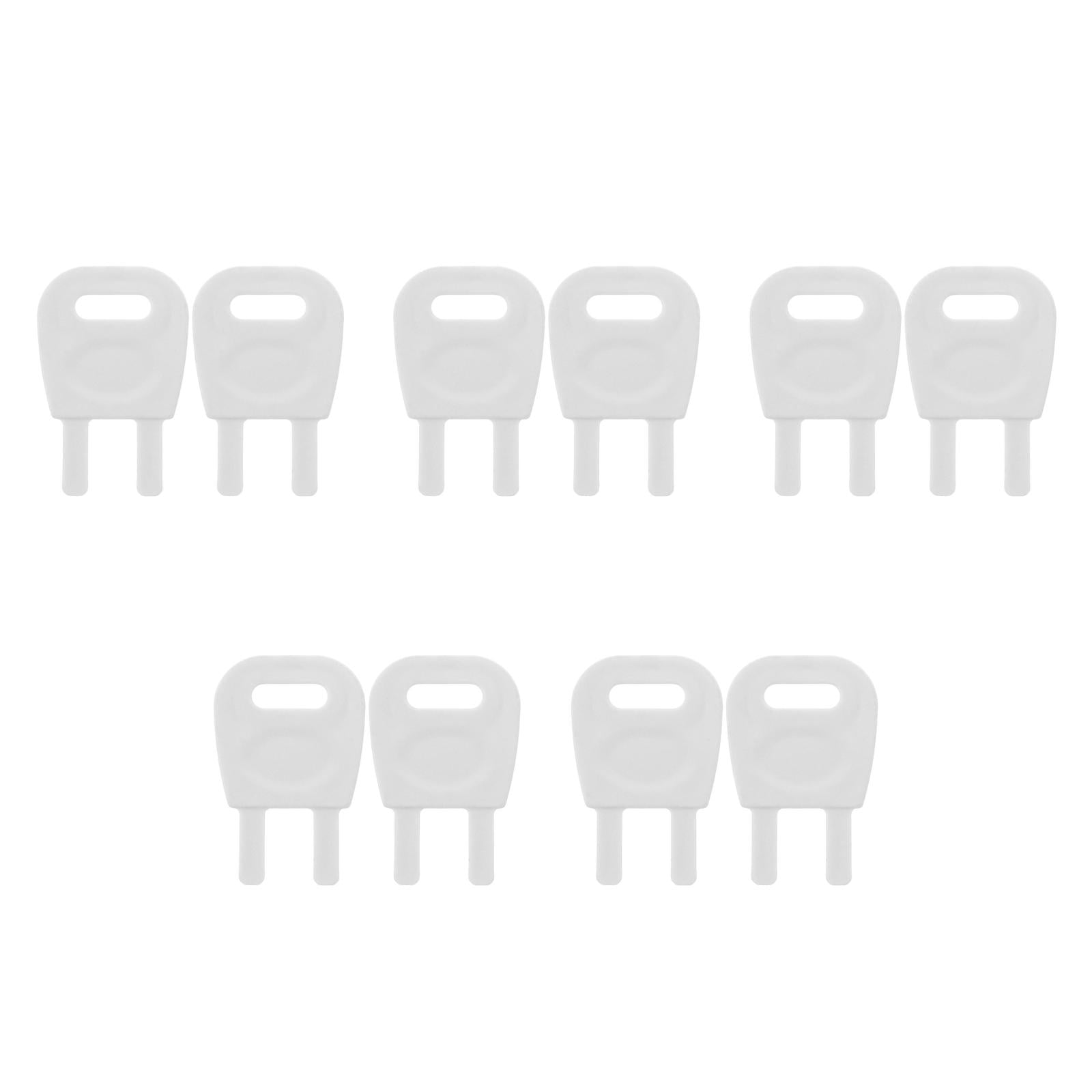 FRCOLOR 10 Pcs Universal Paper Towel Dispenser Keys White for ...