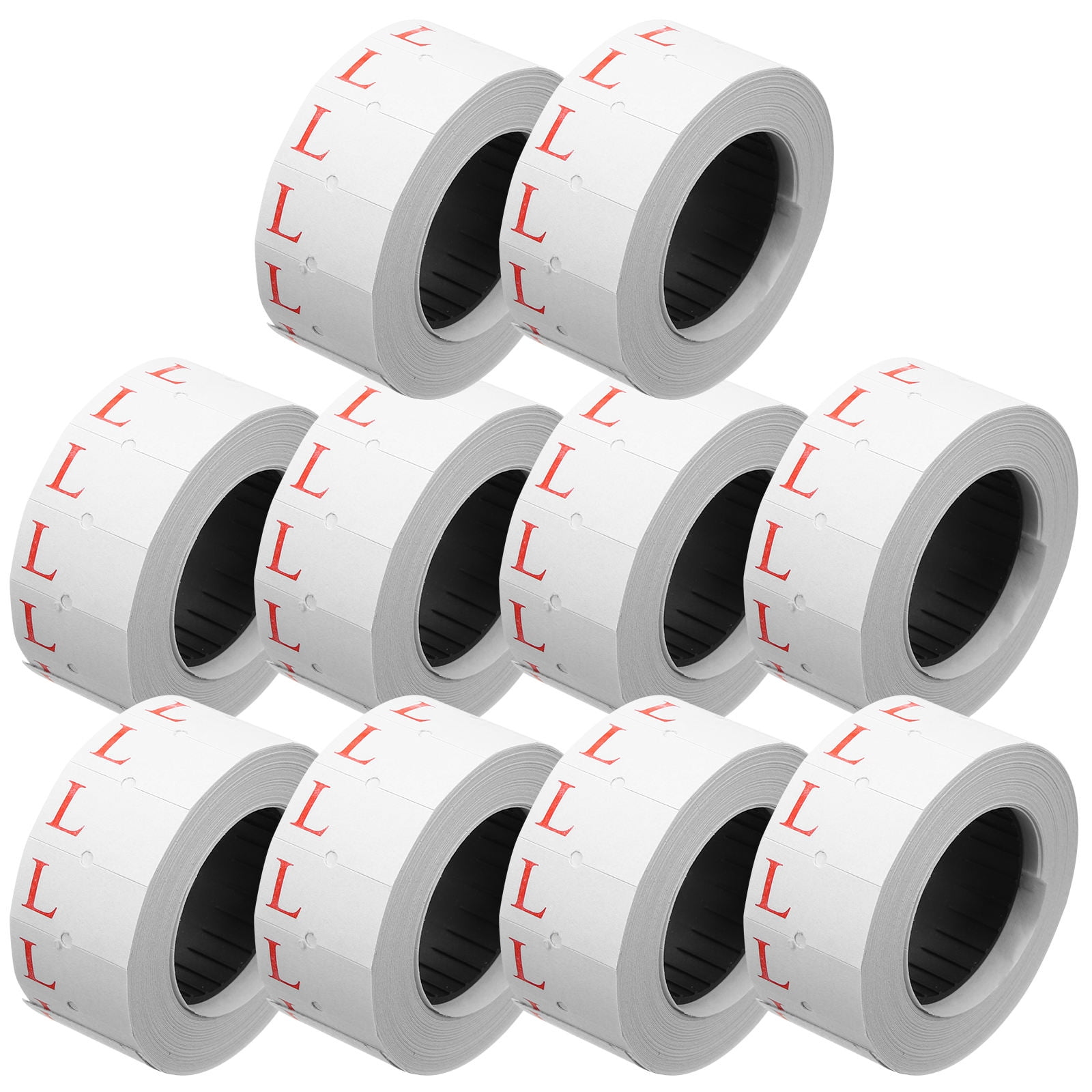 FRCOLOR 10 Rolls Sizing Stickers Code Printing Paper Adhesive Clothes ...