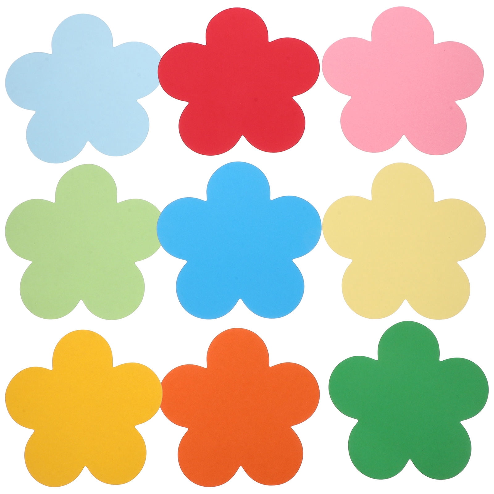 FRCOLOR 10 Set Colored Paper Cutouts Bulletin Board Decorations Office ...