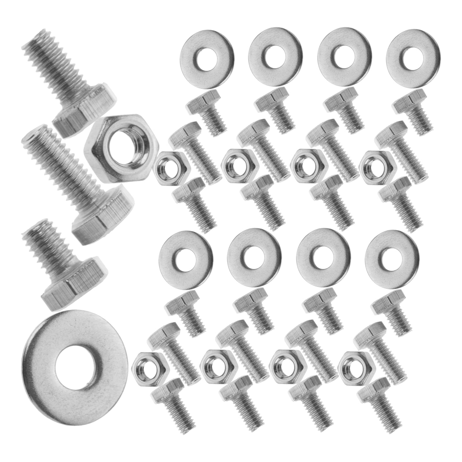 FRCOLOR 10 Sets Bolt Assortment Stainless Steel Bolts and Nuts Key ...