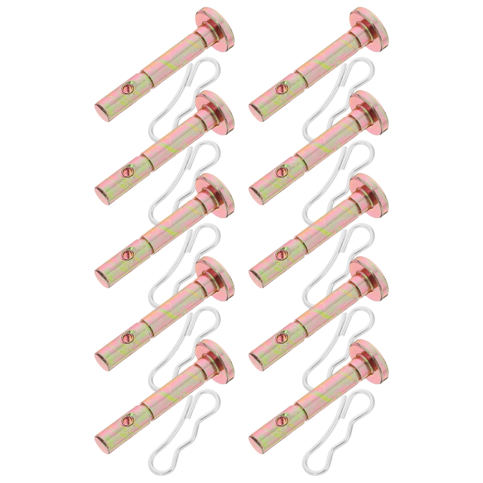 FRCOLOR 10 Sets of Shear Pins for Snow Blower Steel Copper Pins Kit ...