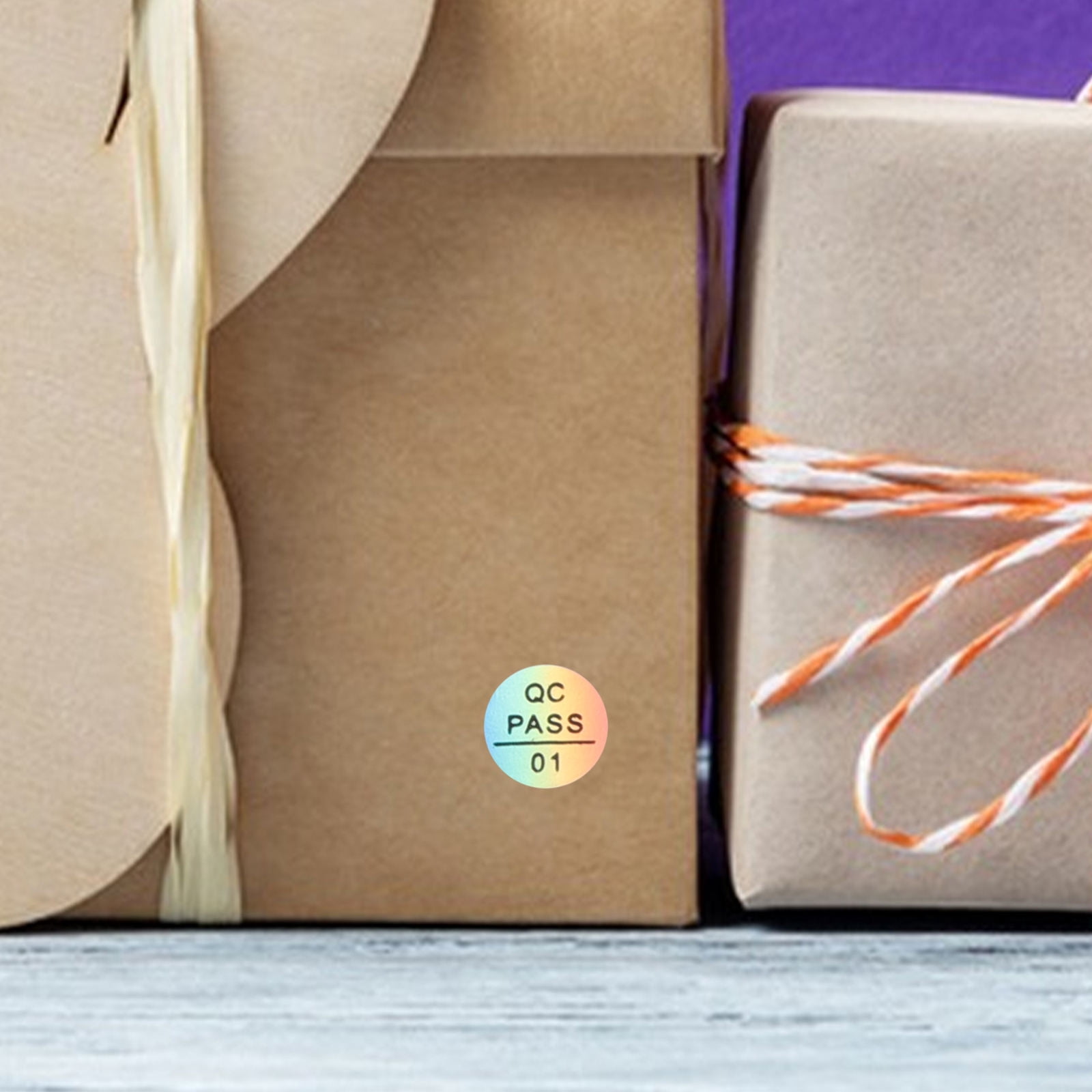 FRCOLOR 10 Sheet QC Pass Certification Labels Quality Control Approval ...