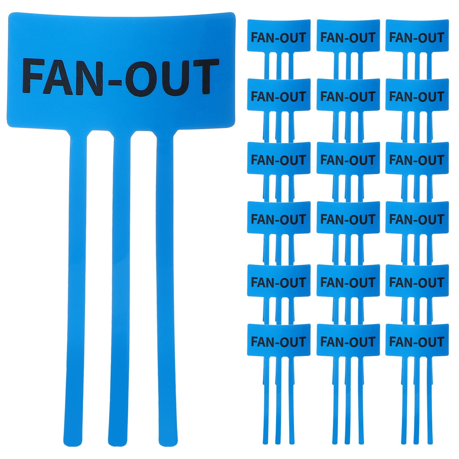 FRCOLOR 10 Sheets Air Conditioner Indicating Decals Adhesive Labels for ...