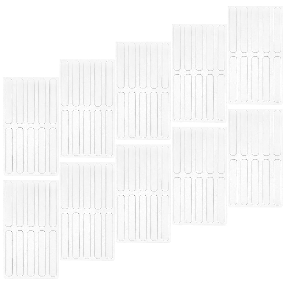 FRCOLOR 10 Sheets Door Stoppers Wall Crash Pad Drawer Bumper Adhesive ...