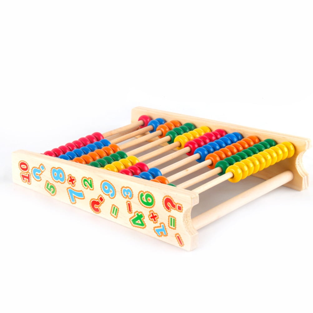 FRCOLOR 10 Stalls Abacus Stand Computing Frame Chinese Child - Walmart.com