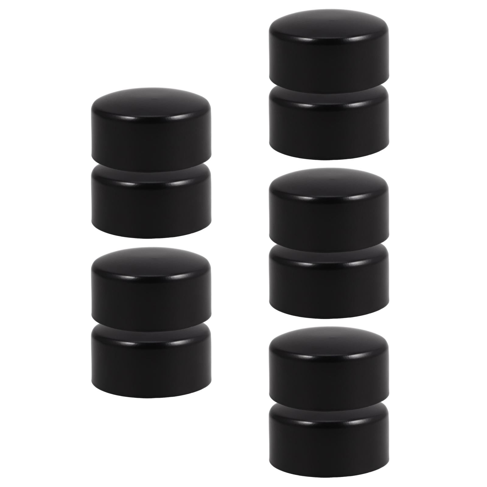 KAKOWELY 10 pcs Stainless Steel Handrail End Caps for Round Handrail ...