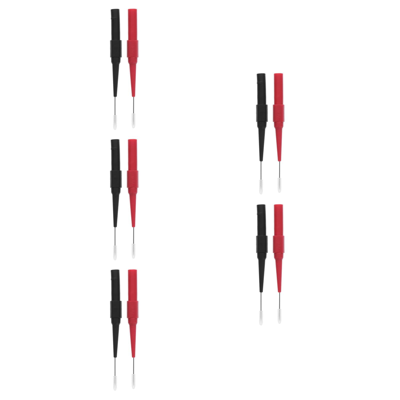 FRCOLOR 10 pcs Multimeter Test Probes Piercing Needle Test Probes ...