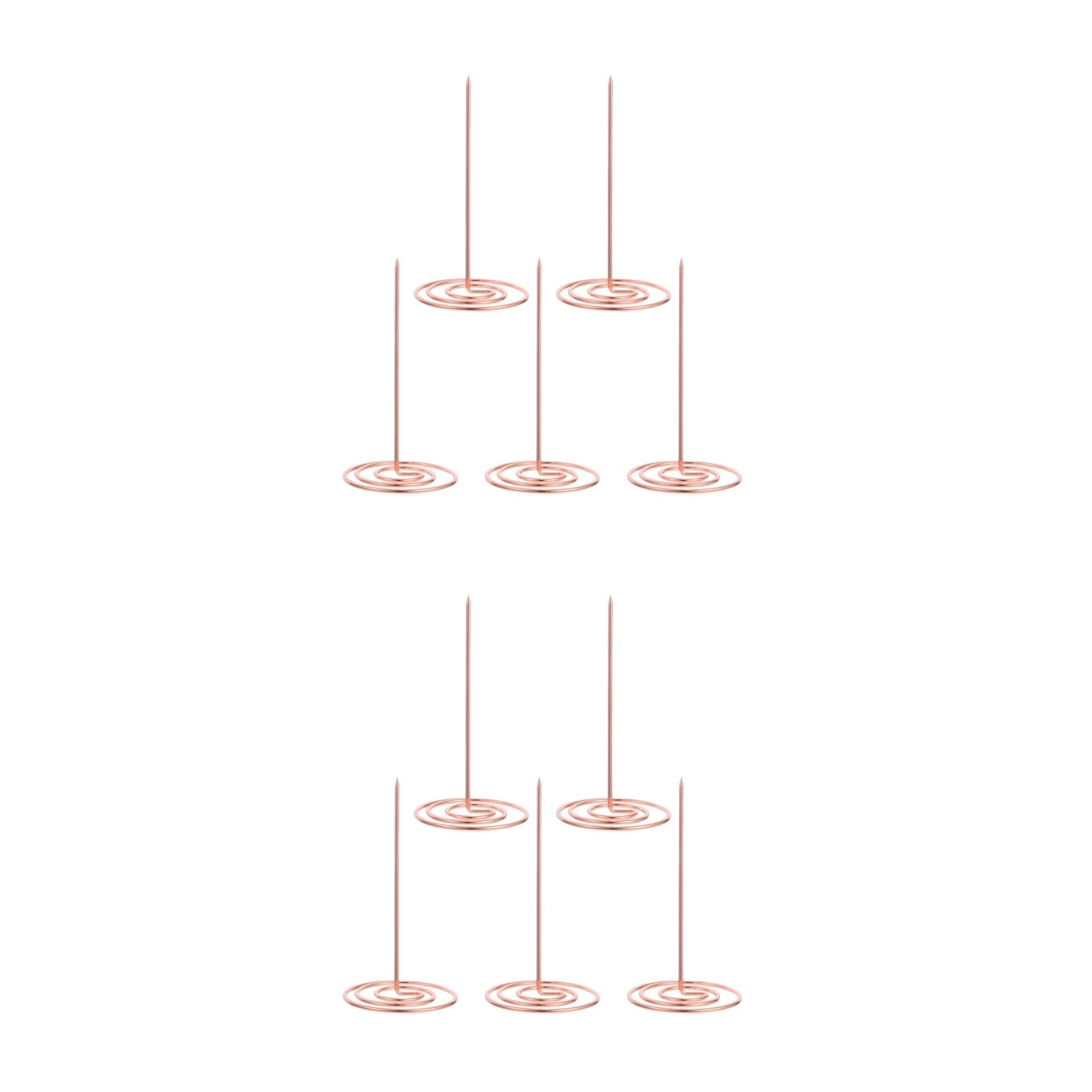 FRCOLOR Masteelf 10 pcs Metal Receipt Spike Set Holder for Storage ...