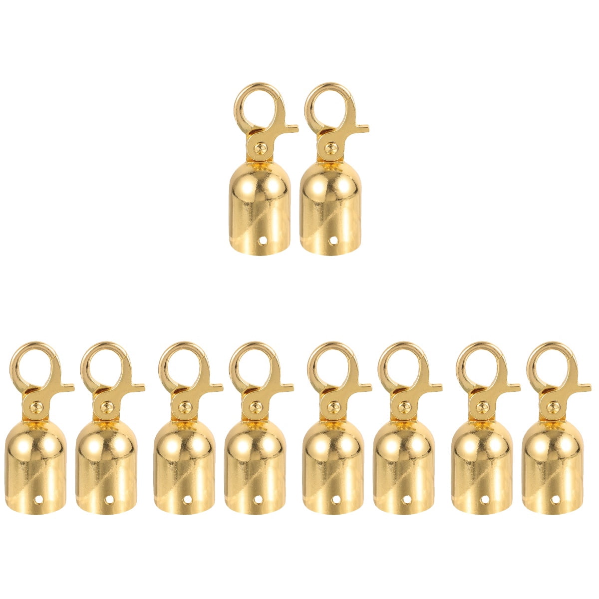 FRCOLOR 10 pcs Rope End Stoppers Snap Hook Decking Rope Fittings ...