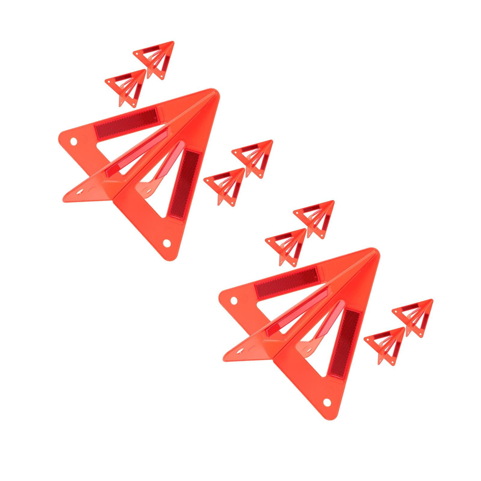 FRCOLOR 10 pcs Triangle Warning Signs Road Safety Warning Sign Car ...