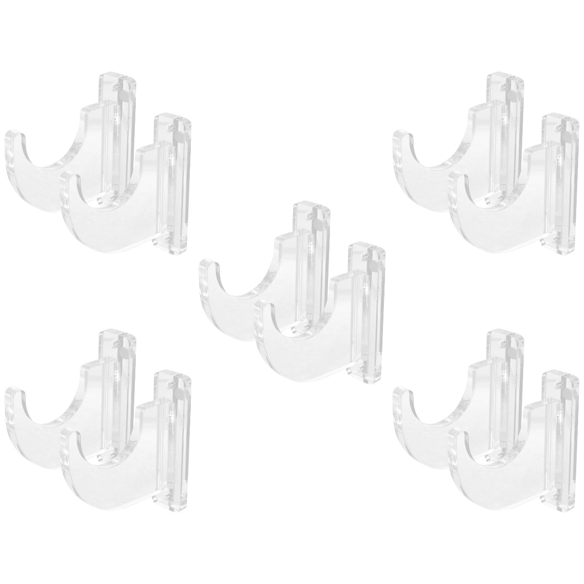 FRCOLOR 10 pcs Wall Display Stands Guitar Storage Stands Acrylic Sword ...