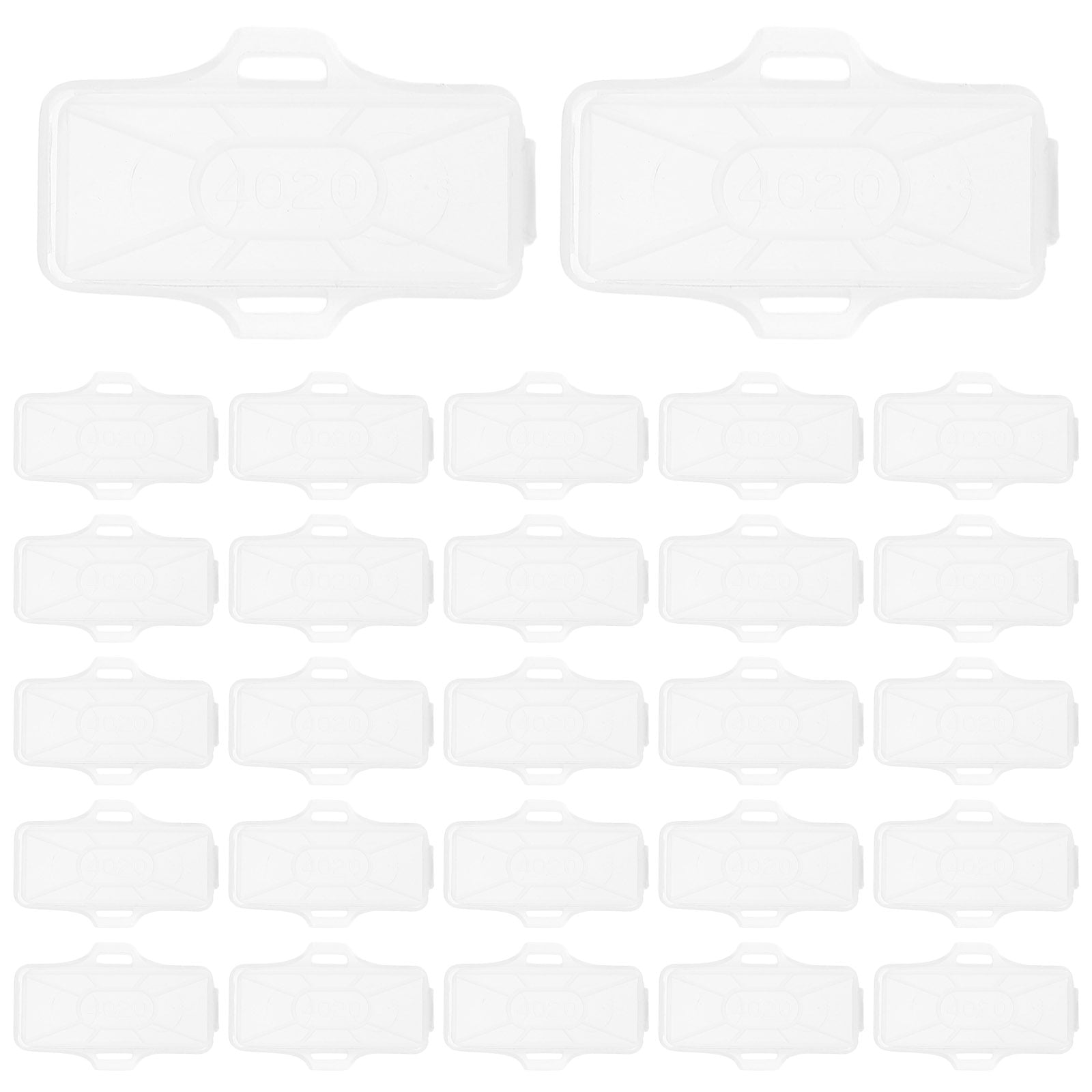 FRCOLOR 100 Pcs Cable Identification Box Clips Shipping Label The Wire ...