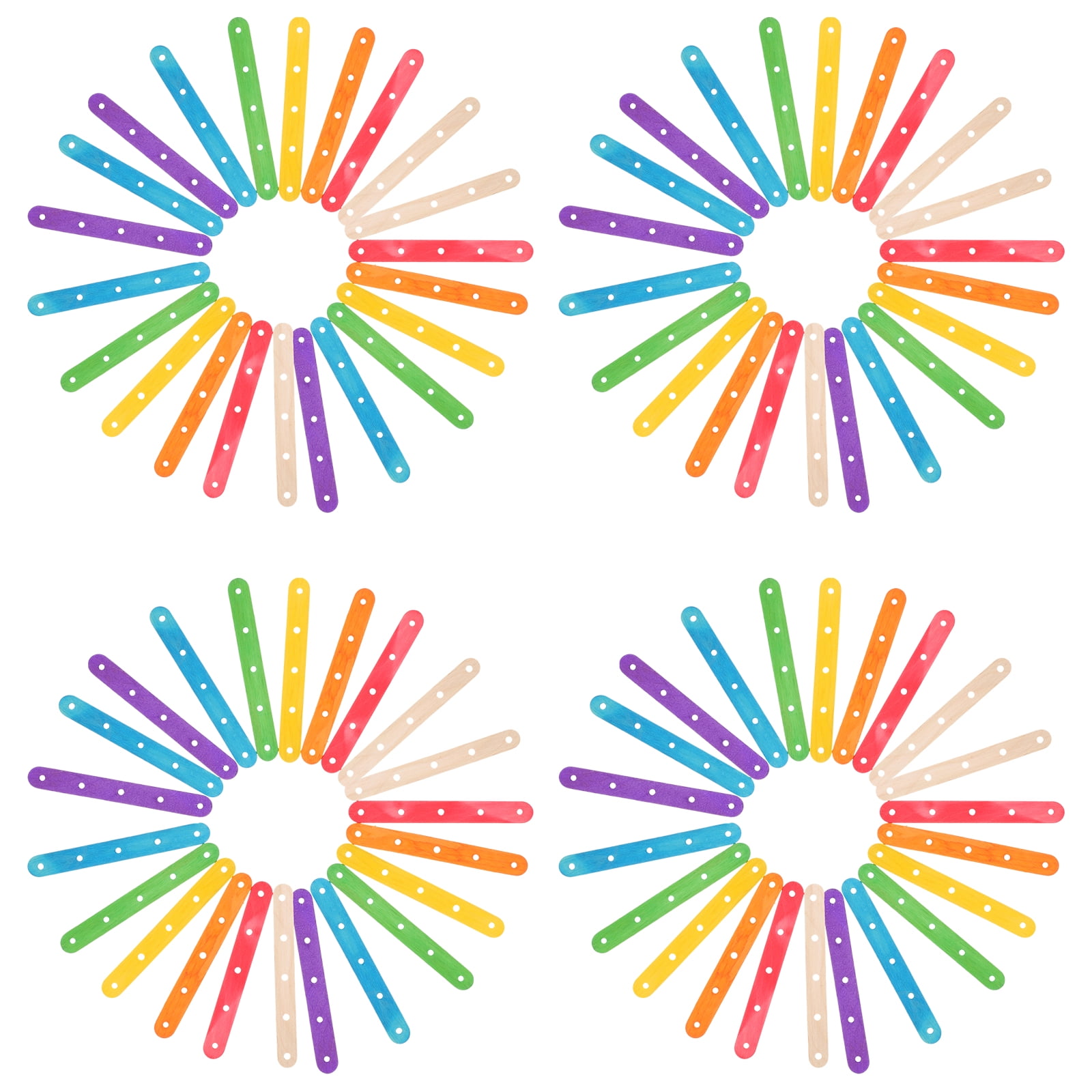 FRCOLOR 100 Pcs Cake Pop Stand Popsicle Stick Lollipop Sticks - Walmart.com