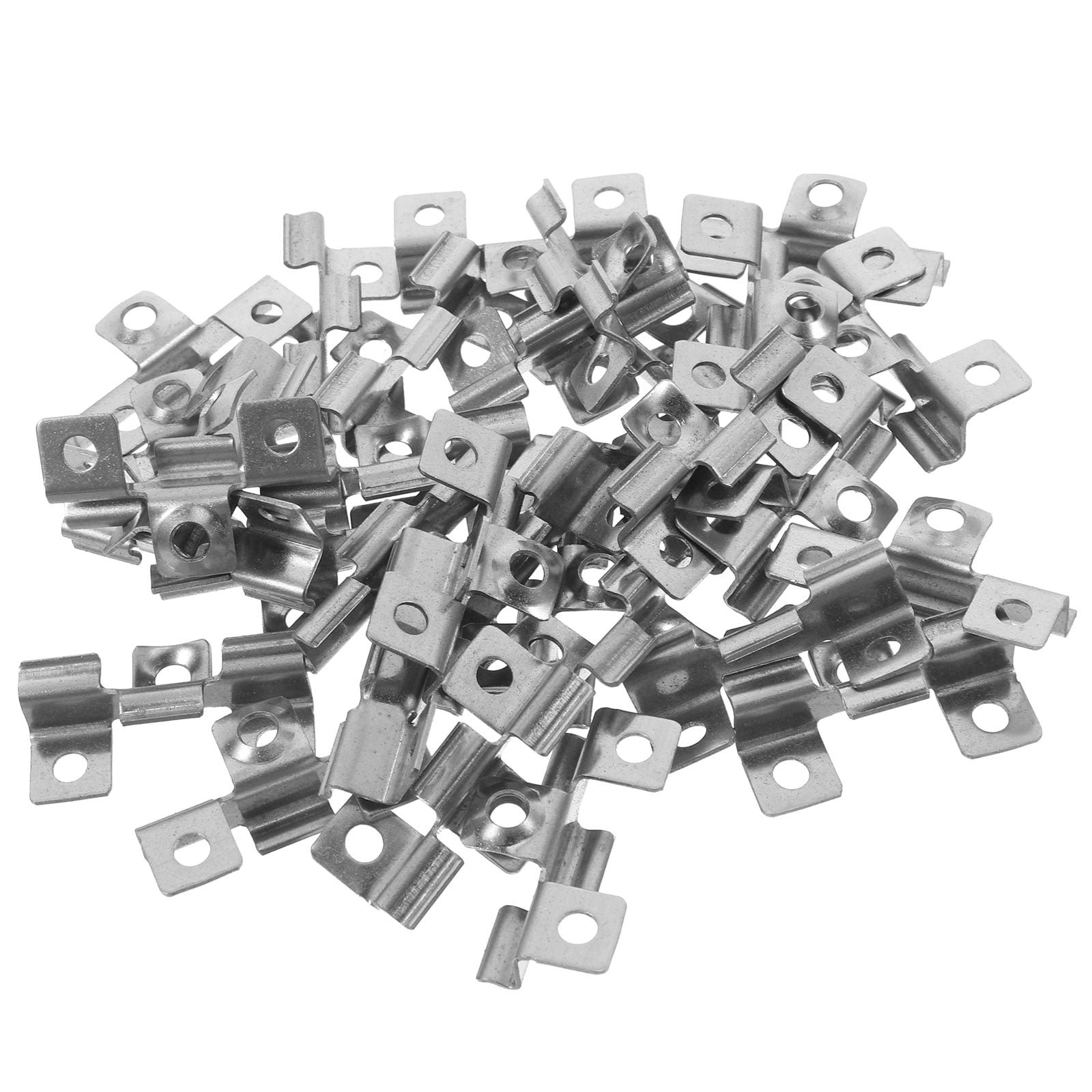FRCOLOR 100 Pcs Decking Spacers Board Clip Stainless Steel Buckle Clean ...