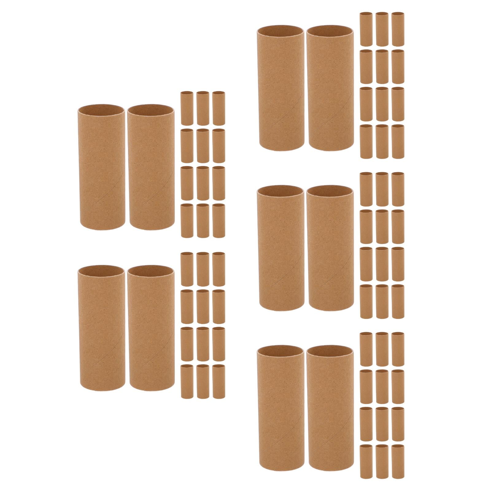 FRCOLOR 100 Pcs Paper Rolls for Crafts Convenient Cardboard Tubes DIY ...