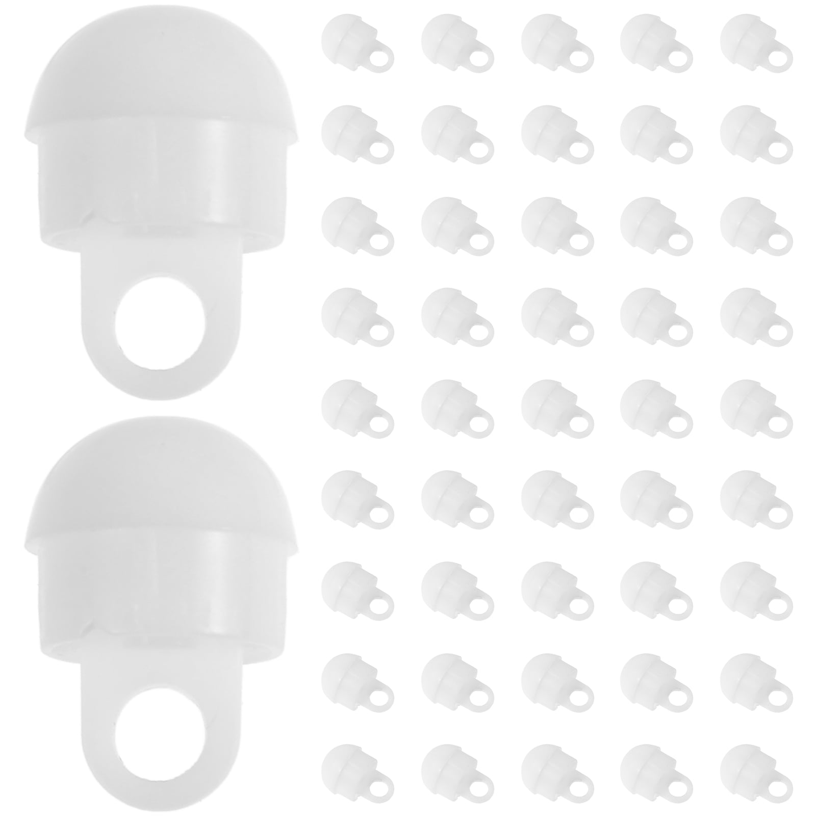 FRCOLOR 100 Pcs Solar Garden Lamps End Cap Garden Stake Lamp Plug Solar ...