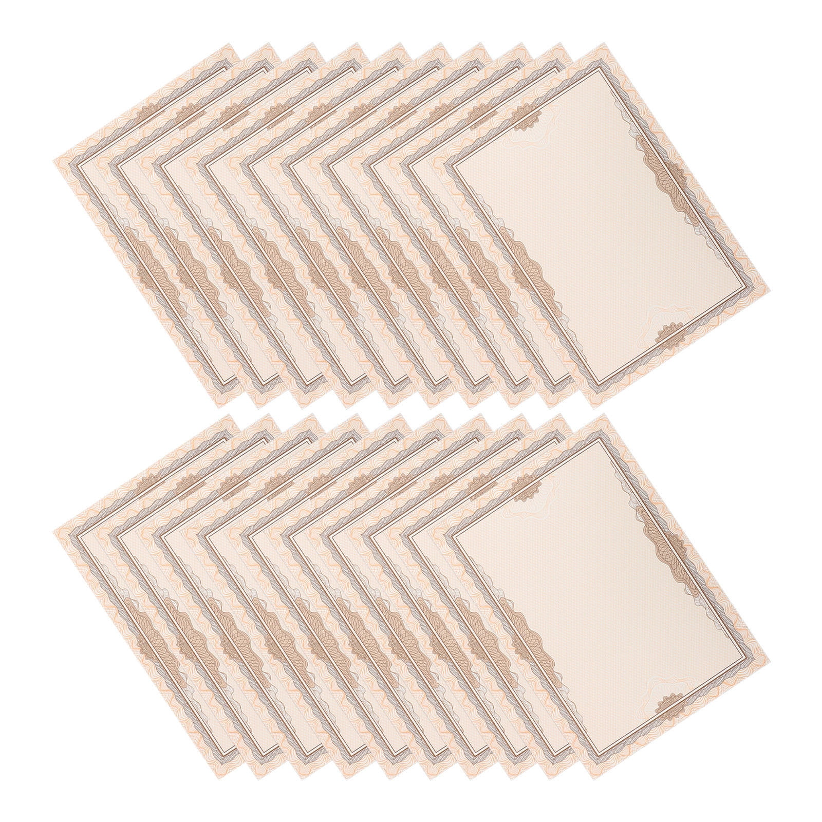 FRCOLOR 100 Sheets Decorative Printer Paper Certificate Award - Walmart.com