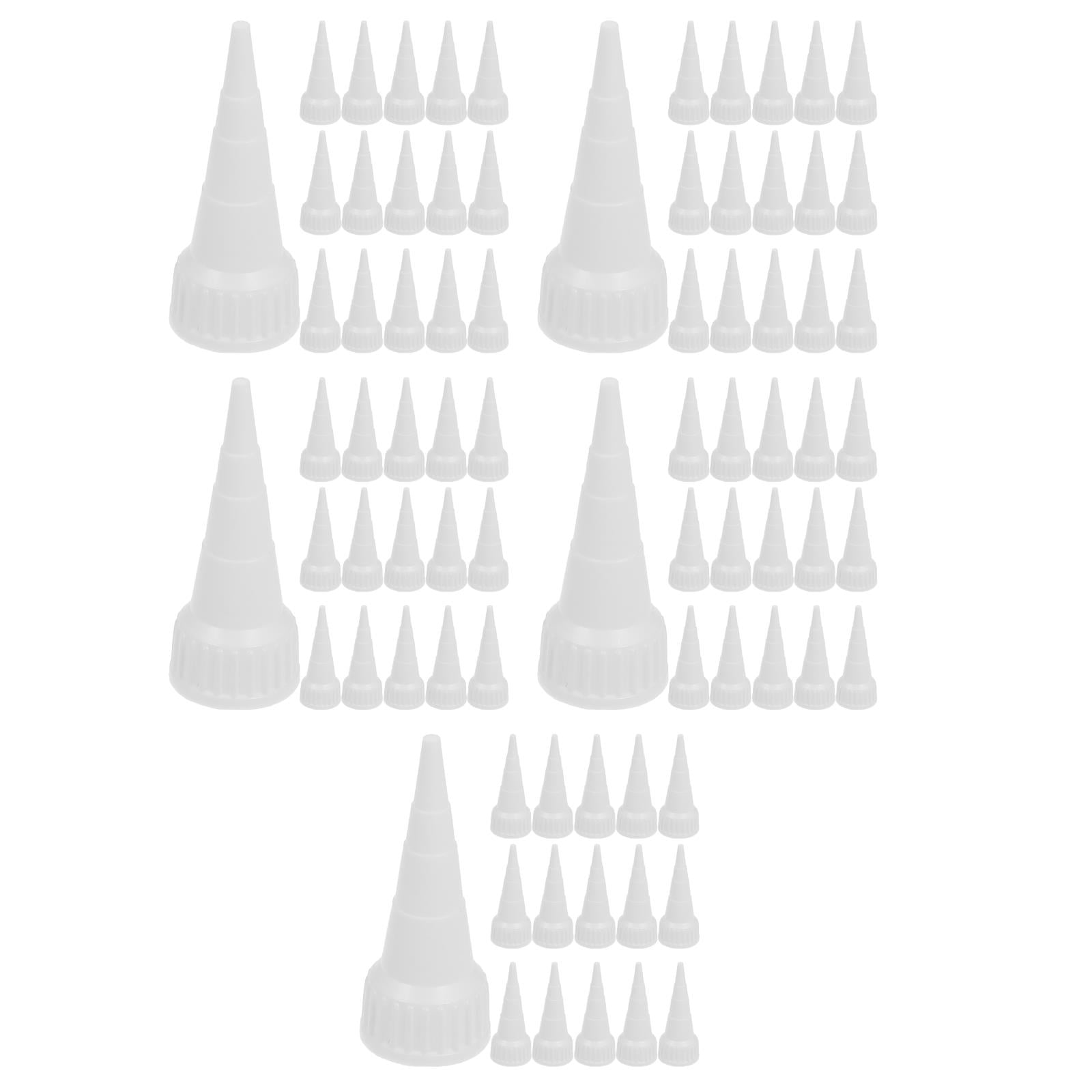FRCOLOR Worgeous 100 pcs Caulking Nozzle Tips Kit Reusable Extension ...