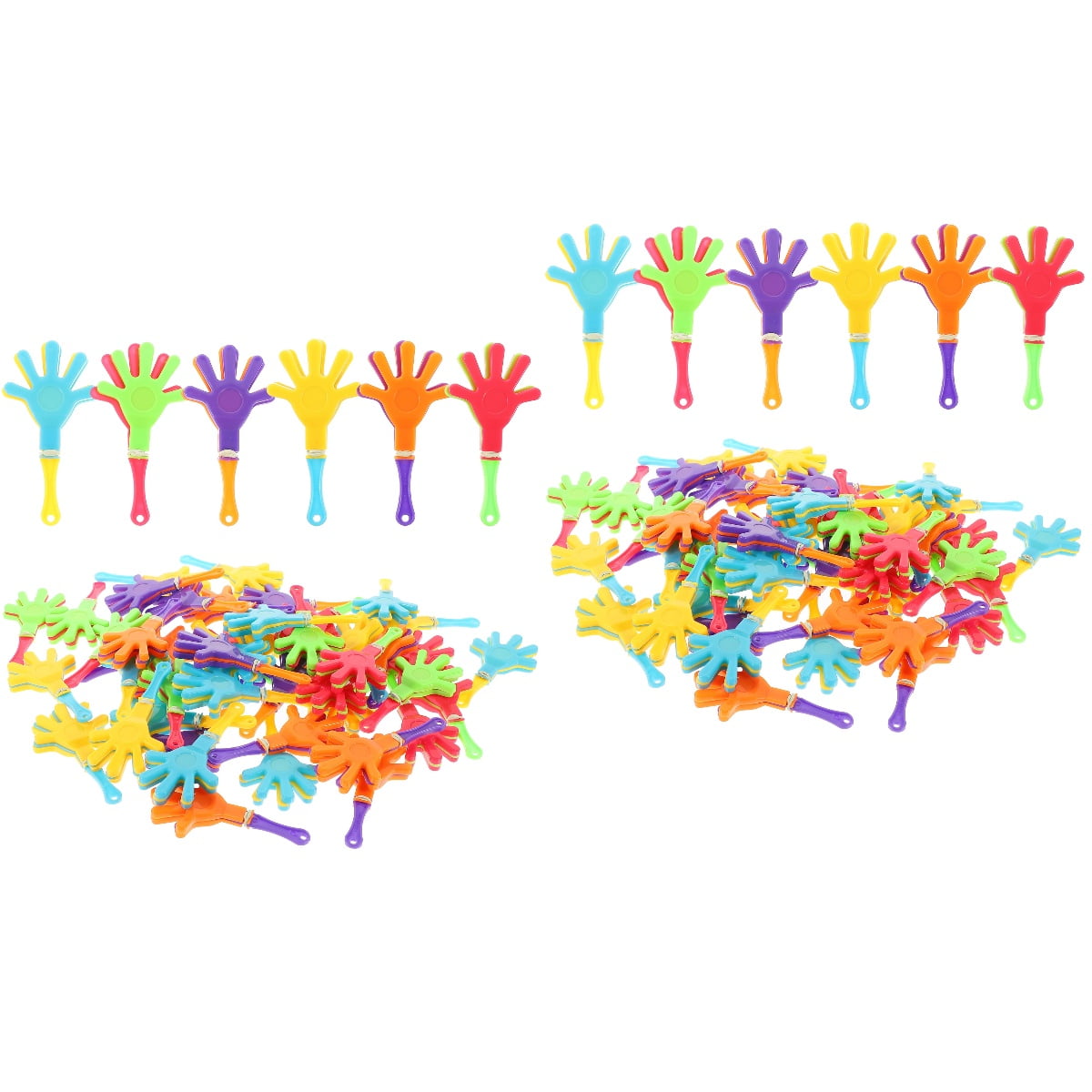 FRCOLOR 100 pcs Hands Clapper Game Hand Clappers Party Noisemaker ...