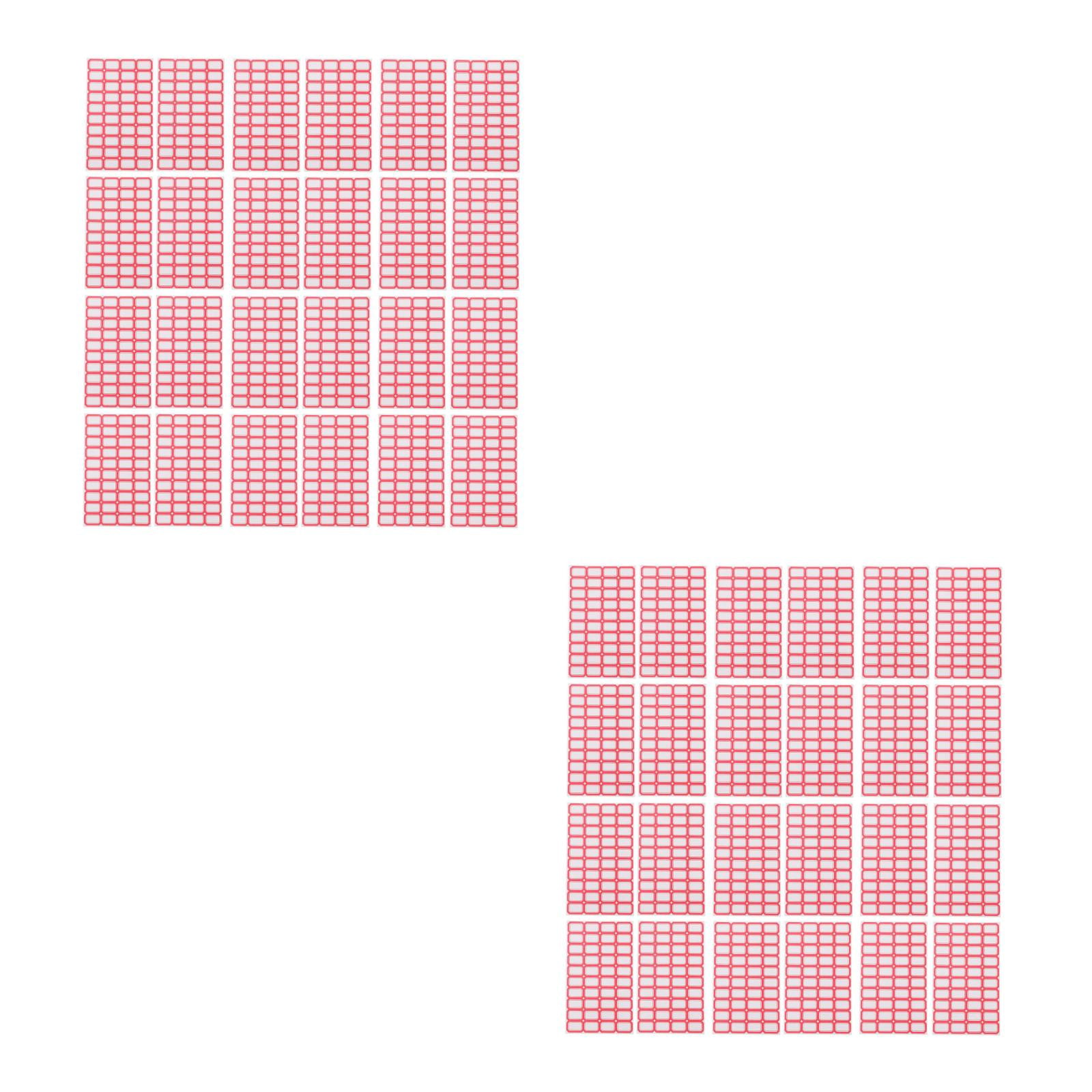 FRCOLOR 100 sheets of Self-Adhesive Label Stickers Office Supply ...