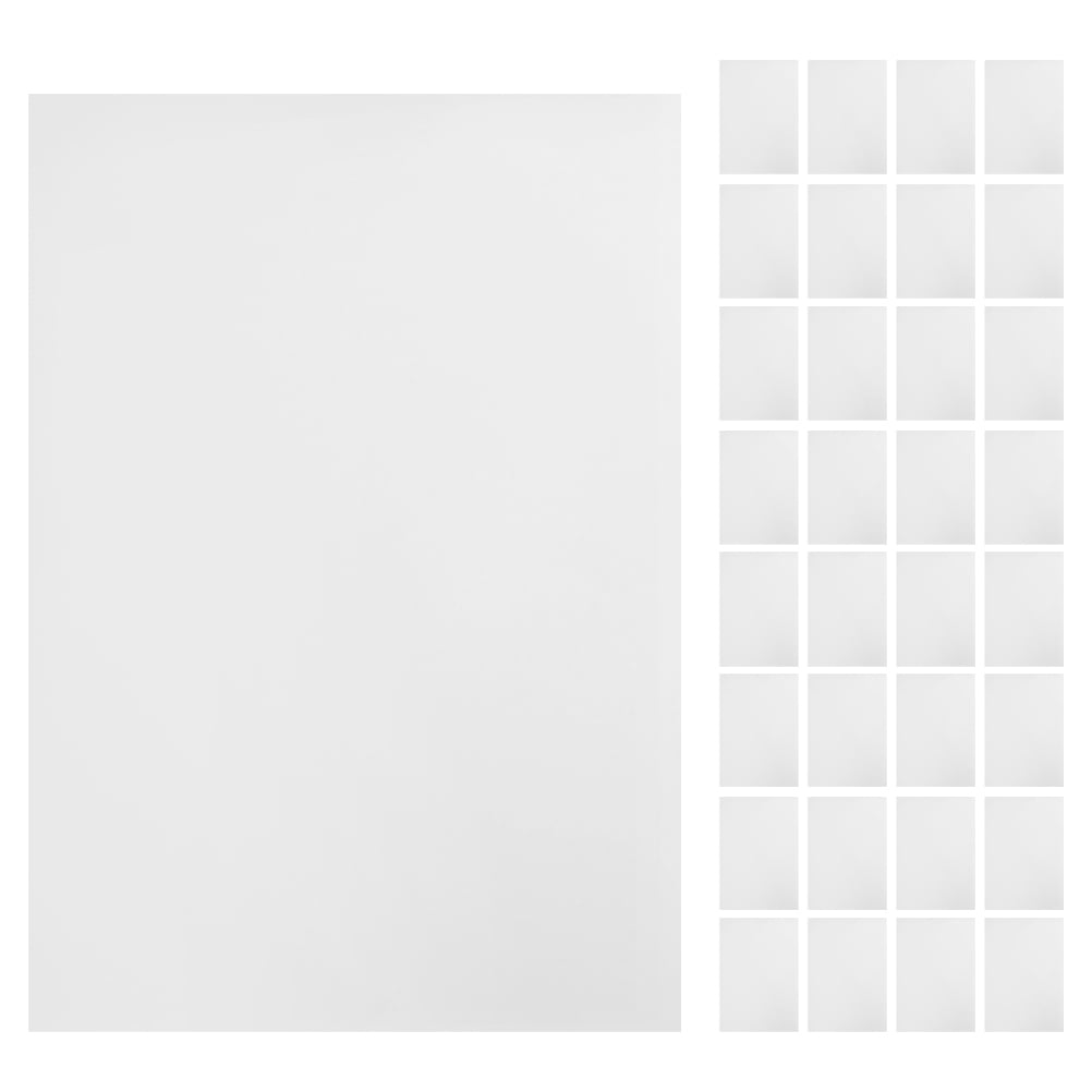 FRCOLOR 100PCS Double-Sided Non-Stick Dotting Picture Cover Sheets ...