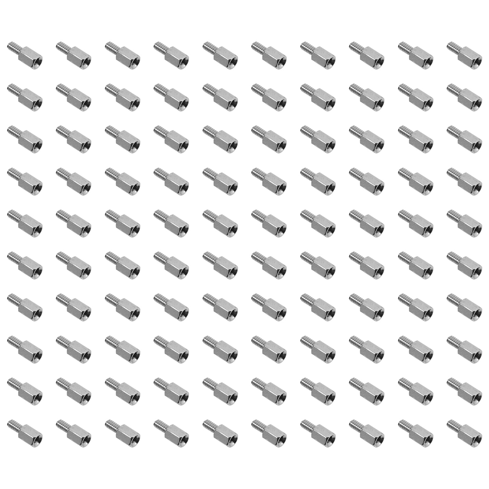 FRCOLOR 100Pcs Copper Hex Column Standoff Support Spacer Pillar PCB ...