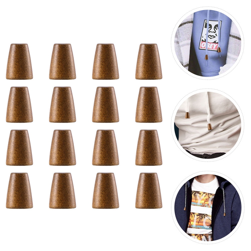 FRCOLOR 100Pcs Light Brown Cord Locks for Rope Locking Lanyards ...