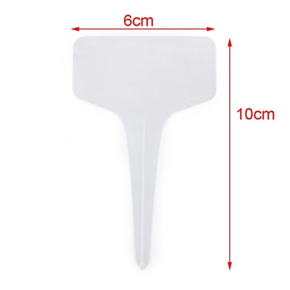 FRCOLOR 100Pcs Waterproof UV Resistant Plastic Plant Markers for ...
