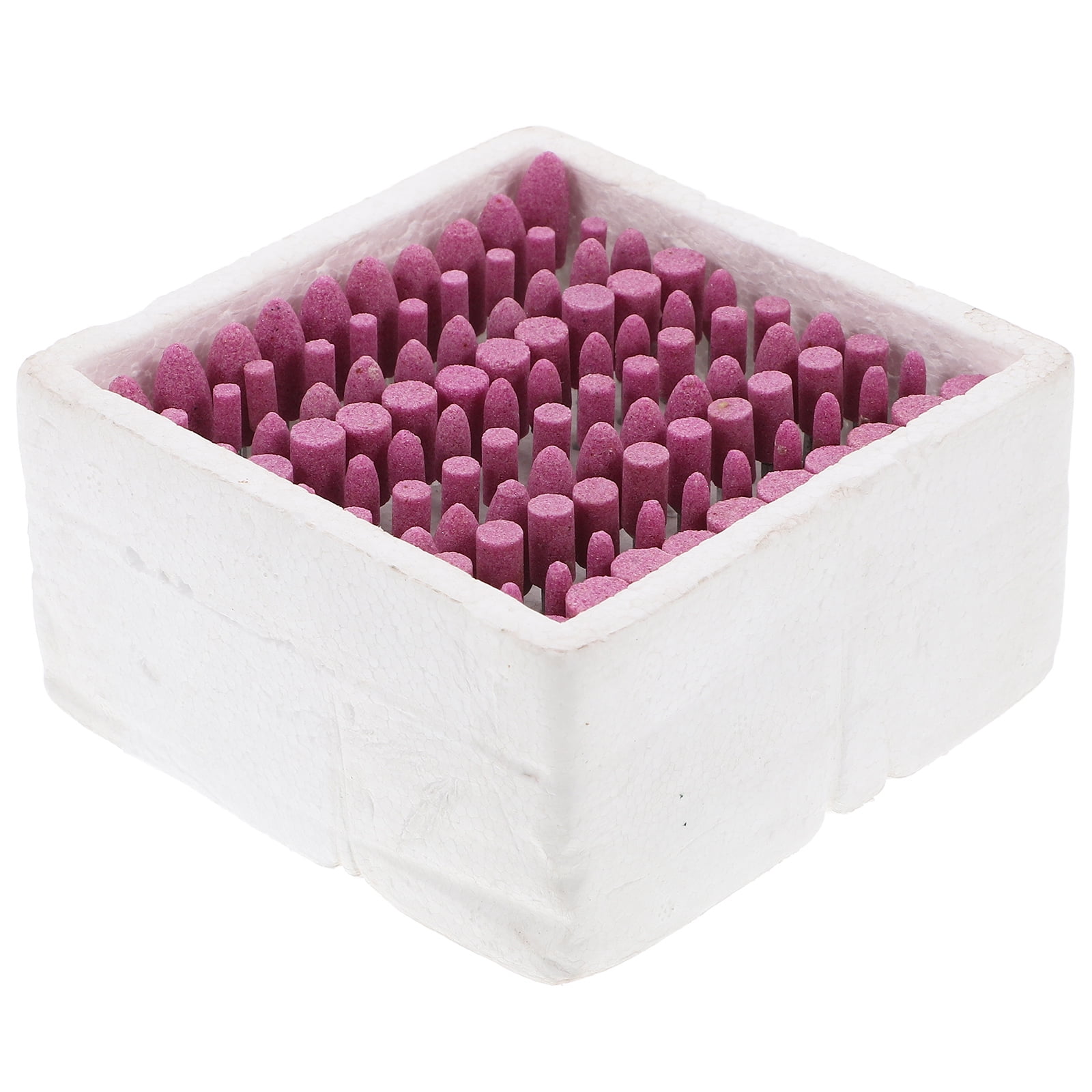FRCOLOR 100pcs Assorted Shape Polishing Bits Buffing Wheel Abrasive ...