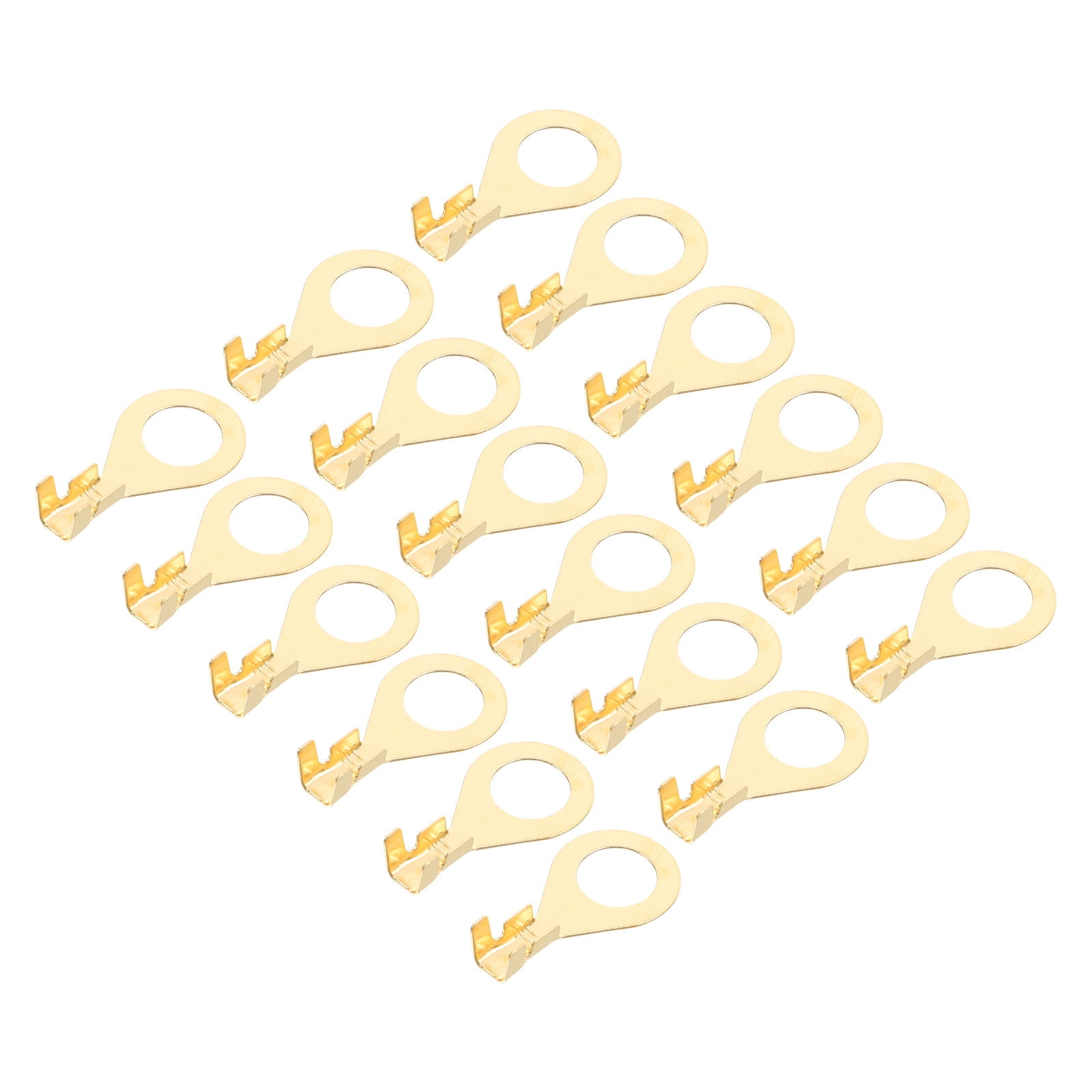 FRCOLOR 100pcs Heavy Duty Copper Wire Lugs Kit for Electrical Cables ...