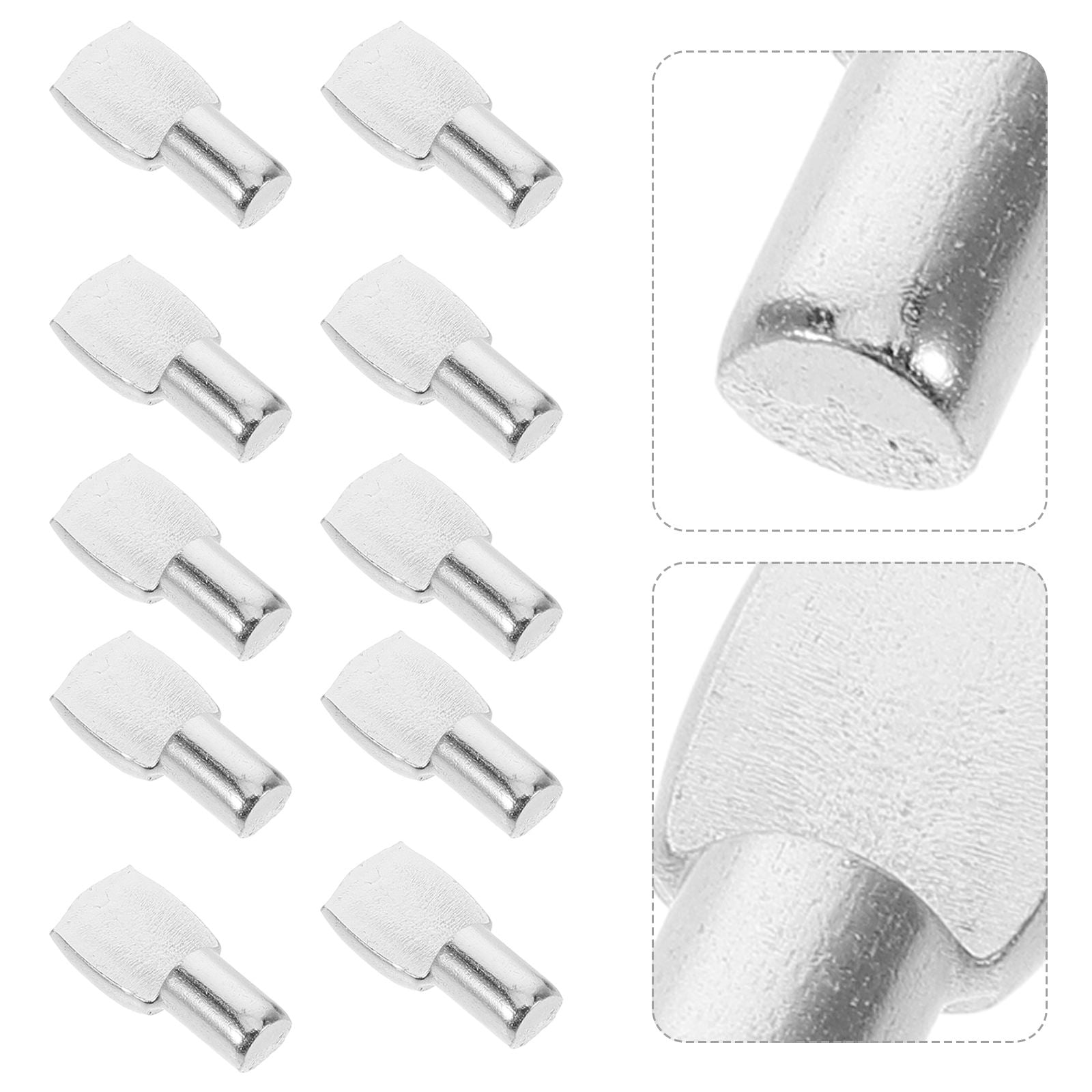 FRCOLOR 100pcs Metal Shelf Pins Brackets Tabs for Adjustable Shelves ...