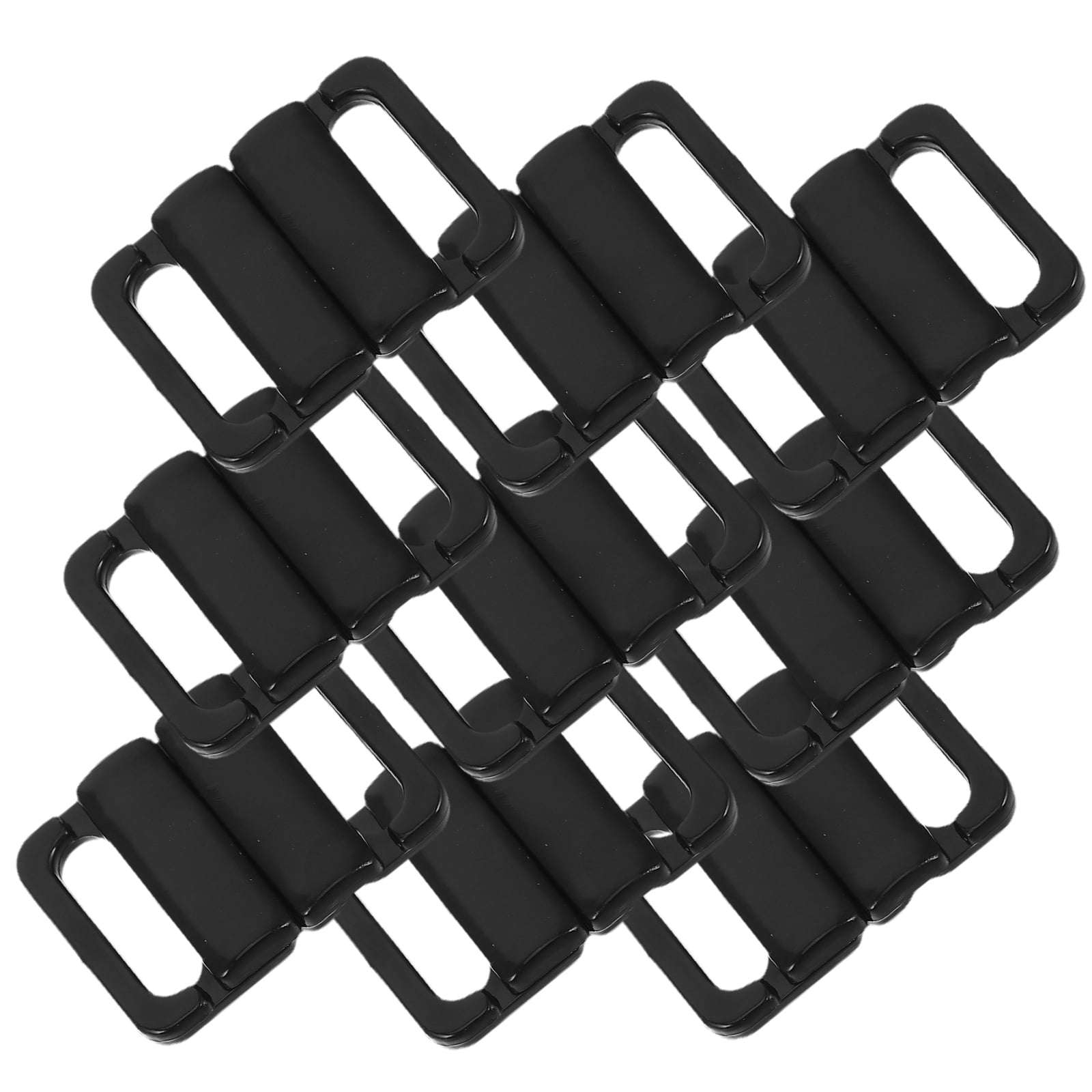 FRCOLOR 100pcs Plastic Bikini Clasp Fastener Bra Strap Slide ...
