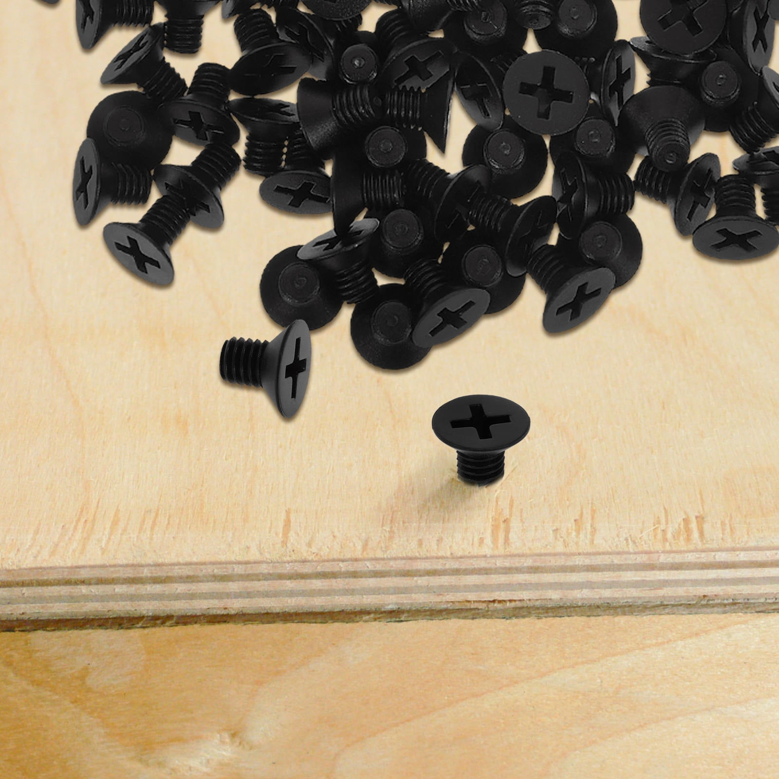 FRCOLOR 100pcs Plastic Bolts Wall Switch Fixing Plastic Screw ...