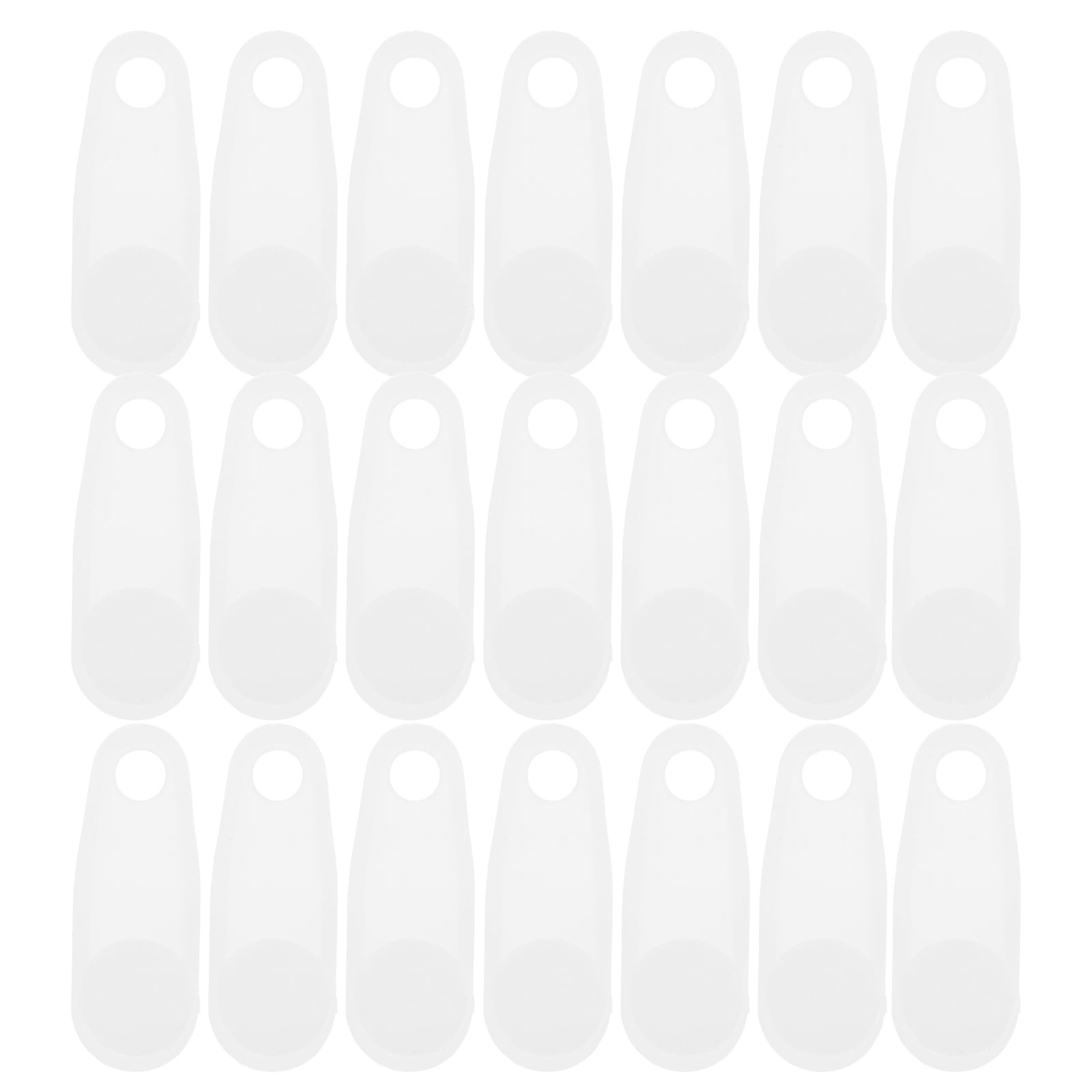 FRCOLOR 100pcs Plastic Curtain Hooks Curtain Roller Curtain Track ...