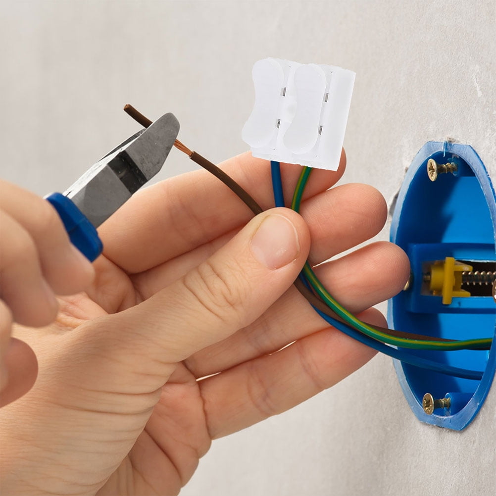 FRCOLOR 100pcs Quick Connector Spring Wire Connectors for Home Use LED ...