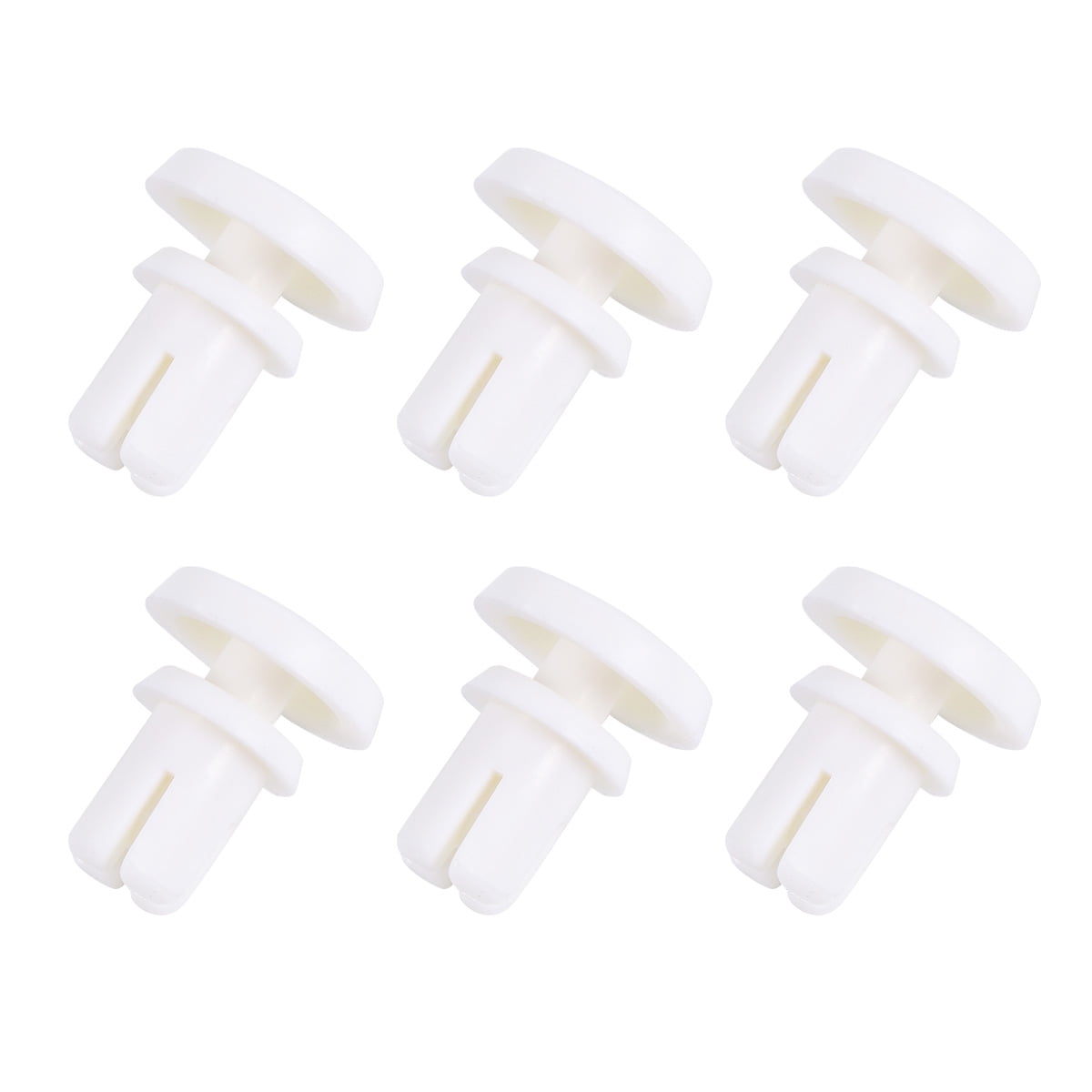 LABSERRON Technicians DIY Enthusiasts Rivet Nut White 100Set 0.6x0.4in ...