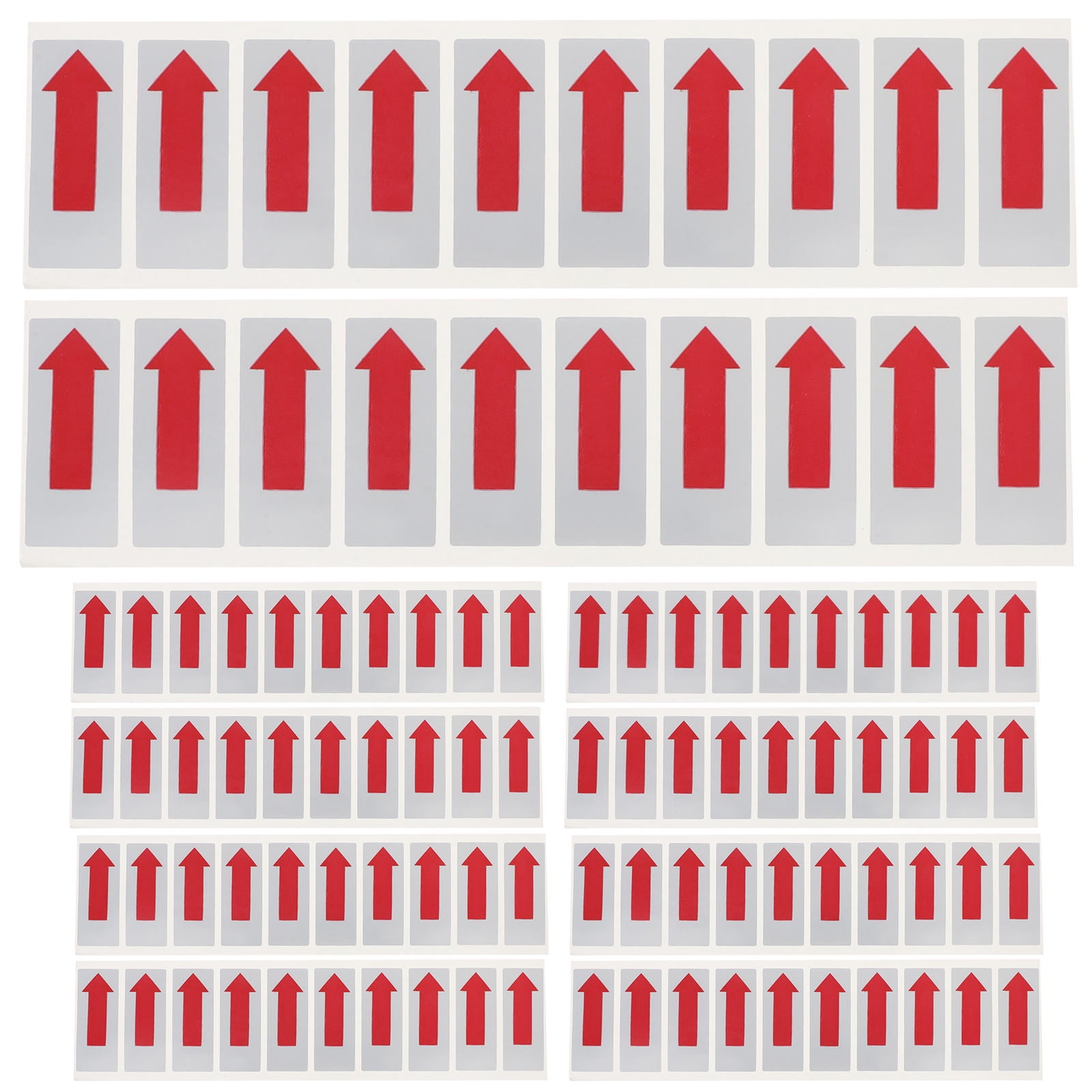 FRCOLOR Hemoton 100pcs Self Adhesive Arrow Stickers for Sealing Arrow ...