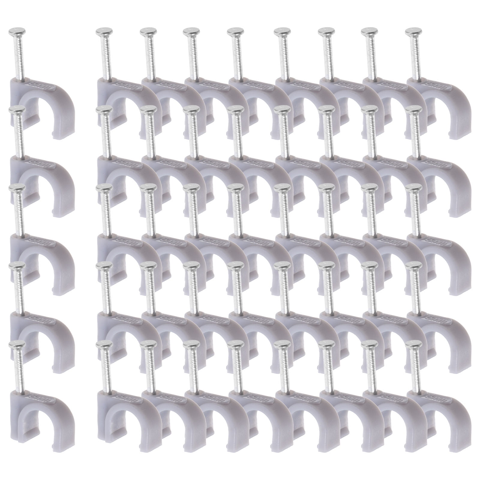 FRCOLOR 100pcs Wire Staple Ethernet Cable Clip Wire Holder Nail In ...