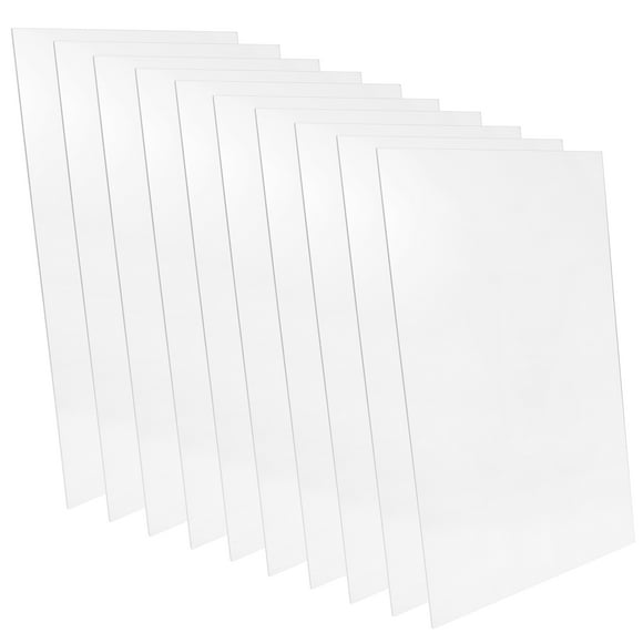 Clear Plastic Sheets and Frames for Creative Projects and Displays