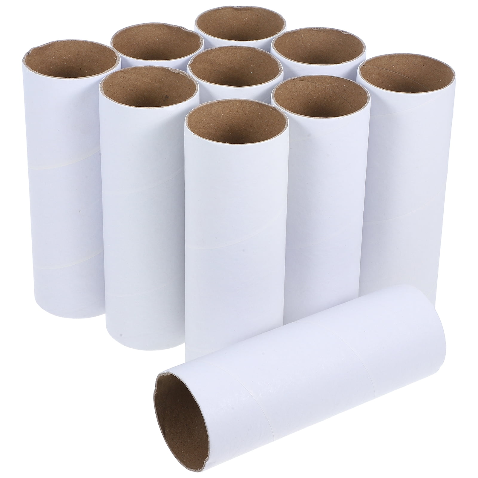 FRCOLOR 10PCS Craft Tubes DIY Crafts Round Paper Tubes Paper Cylinder ...